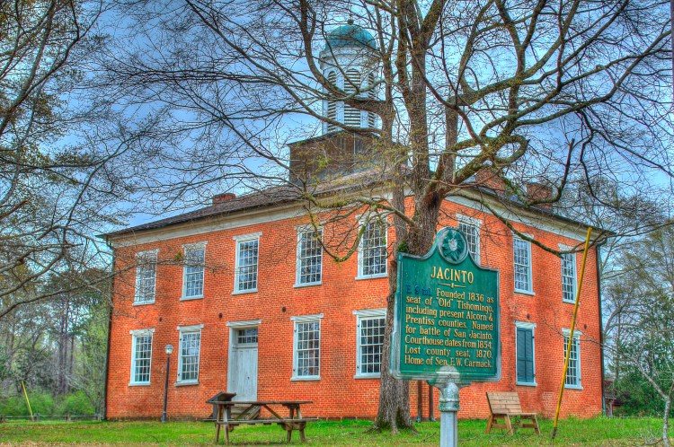 Jacinto Courthouse (1854) – Hill Country History